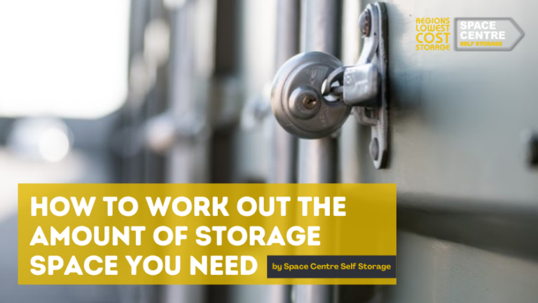 How Much Self Storage Space Do I Really Need? | Space Centre Self ...