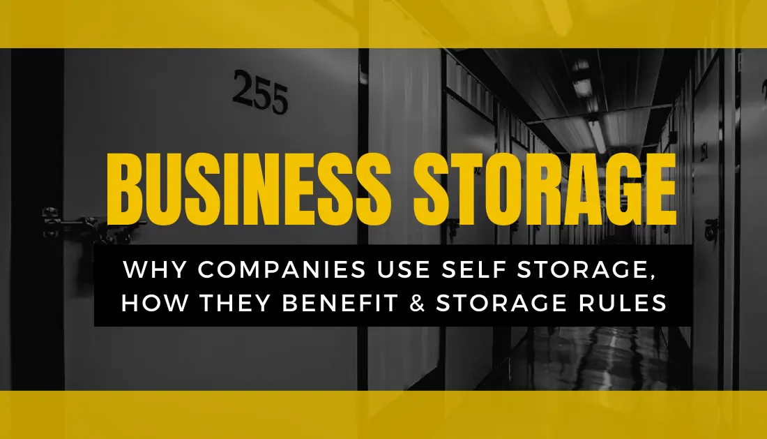 Why Business Storage Is The Way Forward | Space Centre Self Storage