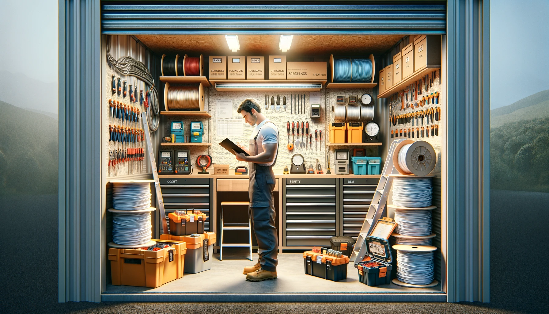 Self Storage for Electricians: Powering Up Your Business | Space Centre ...