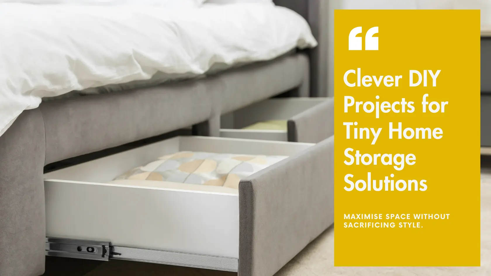 DIY Projects to Enhance Storage in Tiny Homes | Space Centre Self Storage