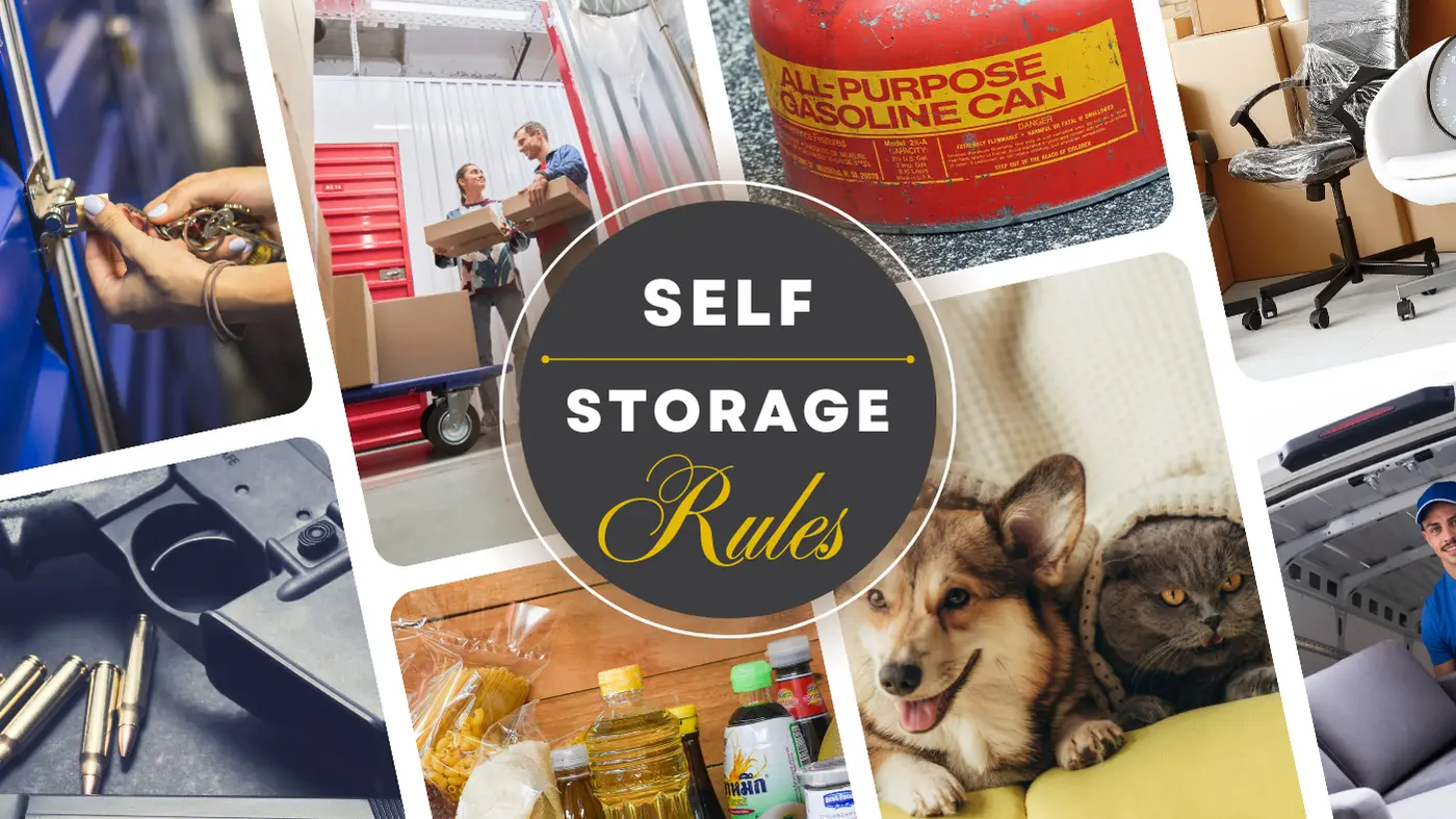 Self-Storage Rules: What You Can and Cannot Store | Space Centre Self ...