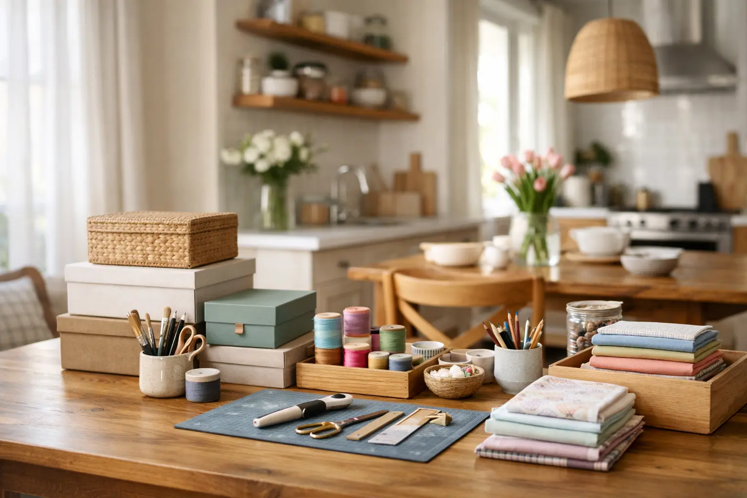 Craft Room Storage Ideas: How to Create Space Without a Spare Room ...