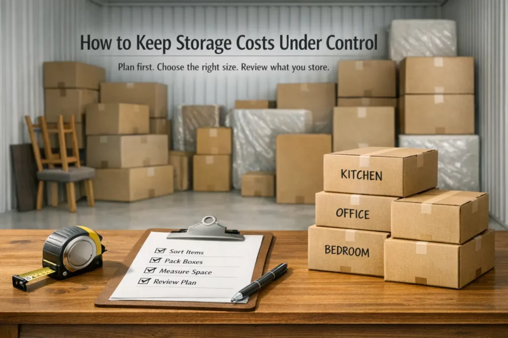 What People Get Wrong About Storage Costs | Space Centre Self Storage